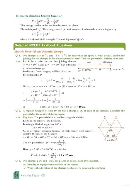 Xam Idea Physics Class 12 Term 1 And 2 Question Bank Pdf
