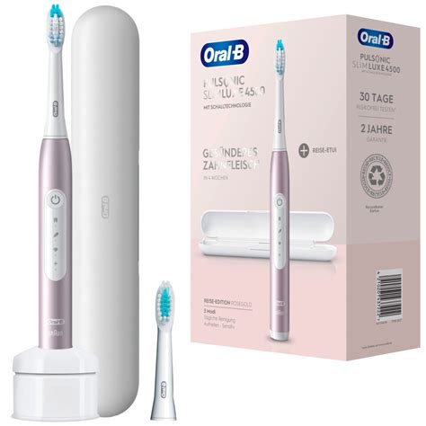 Oral B Pulsonic El Tandbørste Etui Rosegold 4500
