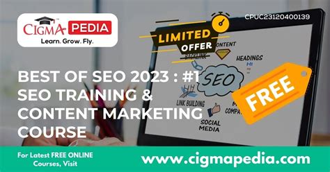 Best Of Seo 2023 1 Seo Training And Content Marketing Course Free Udemy Course Cigma Pedia