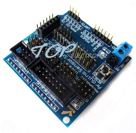 Arduino Uno Mega Duemilanove Capteur Bouclier V5 Module Analogique