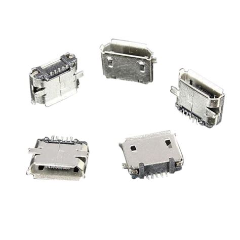 50pcs Usb 5pin Smt Socket Jack Connector Port Board Daraz Pk