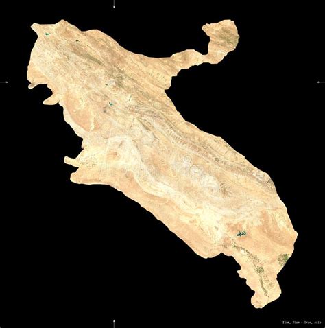 Ilam Iran Black Solid Sentinel 2 Satellite Stock Illustration Illustration Of Copernicus