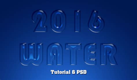 Glass Text Effect Photoshop Tutorial All Design Creative