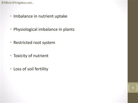 Methods Of Irrigation Pptx Agriculture Industries