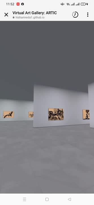 Hisham Reda On Linkedin Virtualgallery Threejs Artexhibition Illustration Digitalart