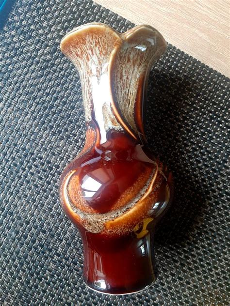 Вазочка майоліка вінтаж для невеликих букетів — ціна 400 грн у каталозі Вази Купити товари для