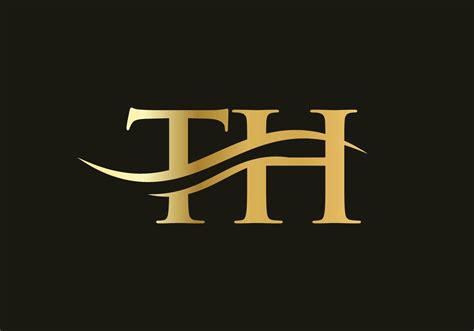 Modern Th Logo Design For Business And Company Identity Creative Th