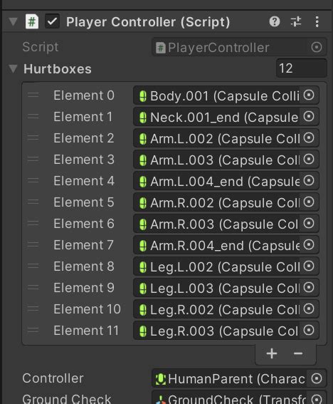 I Need Help Here I Have A List Containing Capsule Colliders For All Of