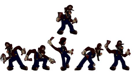 Marioexe V2 Sprites By Odysseybros On Deviantart