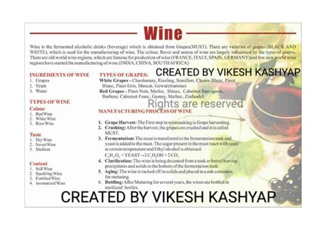 Alcoholic Beverages Pdf