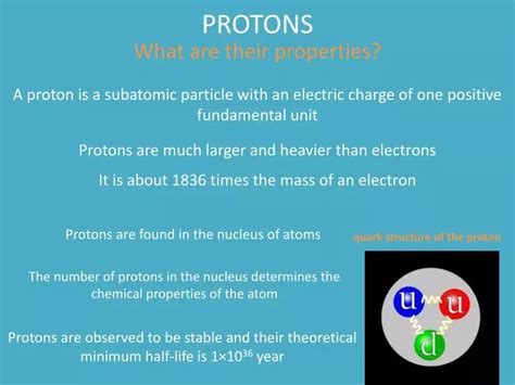 Ppt Protons Powerpoint Presentation Free Download Id