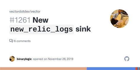 new `new relic logs` sink · issue 1261 · vectordotdev vector · github