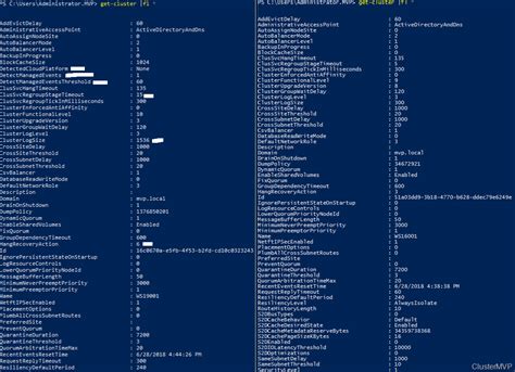Windows Server 2019 Cluster Vs Windows Server 2016 Cluster Ws2019 Winserv Cluster Robert