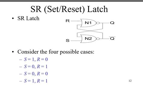 Solved 4 Latch I Given A Sr Latch Of 2 Nor Gates Slide 12