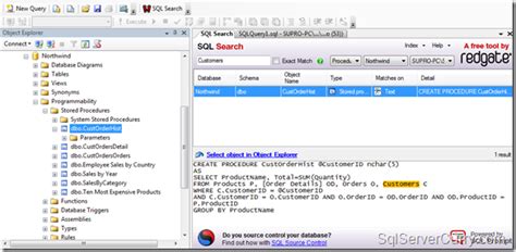 Search All Stored Procedures Where A Table Is Referenced Sql Server
