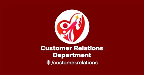 Customer Relations Department Linktree