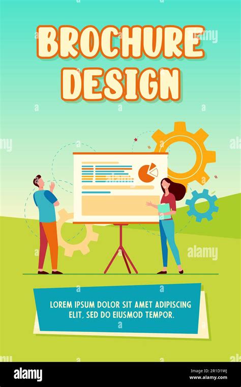 Company Employee Analyzing Project Information Stock Vector Images Alamy