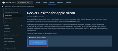 M1 Mac Apple Silicon にdockerをインストールする Frees
