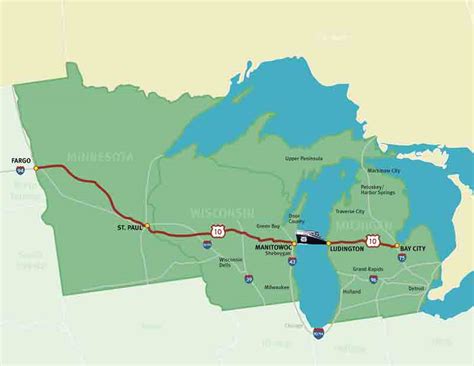 Traverse City To Green Bay Lake Michigan Destinations