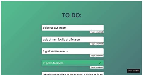 Vuejs Interview Challenge 1 Todo Component Codesandbox