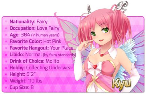 Image Kyu Profile  Huniepop Wiki Fandom Powered By Wikia