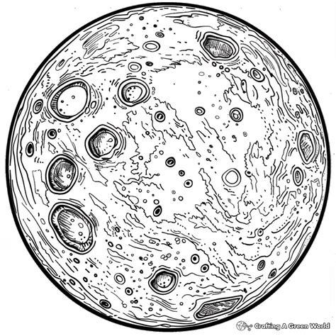 Mercury Coloring Pages Free And Printable