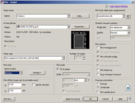 Problem With Plotting Autocad Drawing Management And Output Autocad