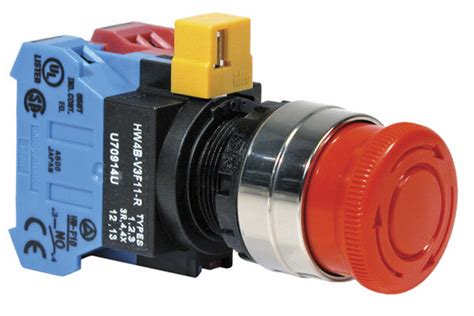 Idec HW4B V3R Markem Non Illuminated Pushbutton