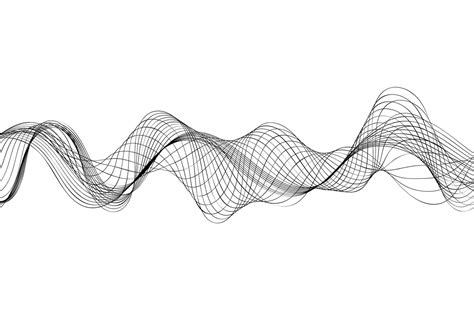 Premium Vector Wave Lines Pattern Abstract Background Vector Illustration Wallpaper