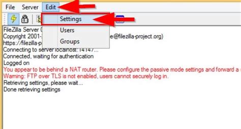 Configure Filezilla Ftp Server On Windows