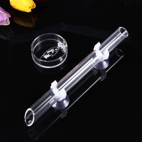 유리 수족관 탱크 먹이 튜브 새우 트레이 자동 먹이 튜브 액세서리 자동 물고기 작은 접시 Aliexpress