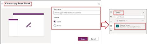 How To Sum Column In Power Apps Data Table