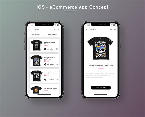IOS ECommerce App Concept Mobile Ui Design Ios Design Ecommerce App Online Image Editor