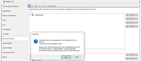 How Do I Configure Codesys Login With Password Codesys I O Q A WeintekUSA