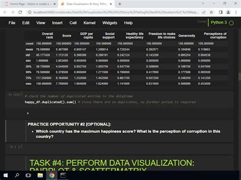 Data Visualization And Storytelling In Python