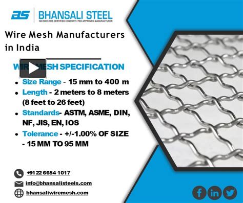 ppt wire mesh ss wire mesh double crimped wire mesh square wire