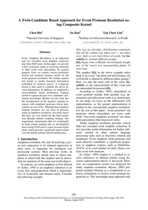 Pdf A Twin Candidate Based Approach For Event Pronoun Resolution Using Composite Kernel