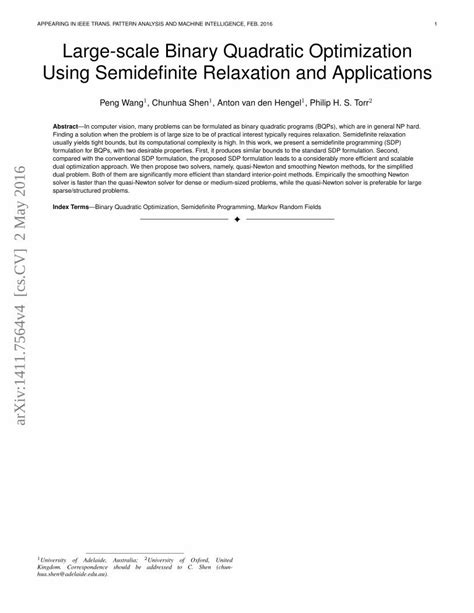 Pdf Appearing In Ieee Trans Pattern Analysis And Machine Dokumentips