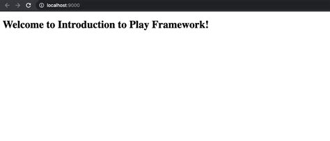 Introduction To The Play Framework In Scala Baeldung On Scala