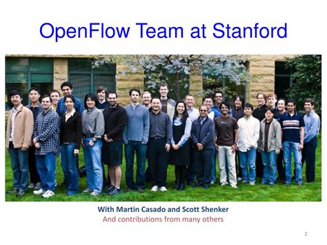 Ppt Reinventing Internet Infrastructure With Openflow And Software Defined Networking