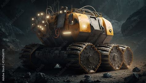 Mining Vehicle That Is Designed To Operate Autonomously In Complex