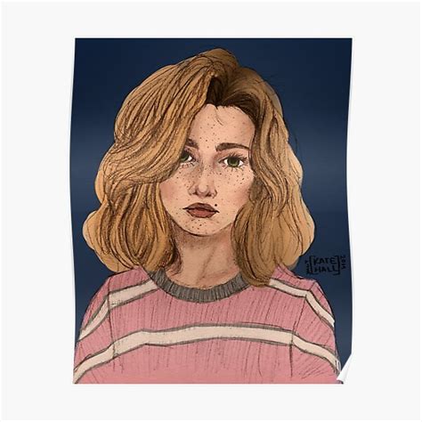 Edgy Girl Poster For Sale By Skygirls Redbubble