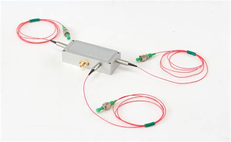 Nm MHz AOM Dual Output Fiber Coupled Acousto Optic Device Customizable TaorLab