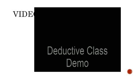 Deductive Vs Inductive Learning Ppt