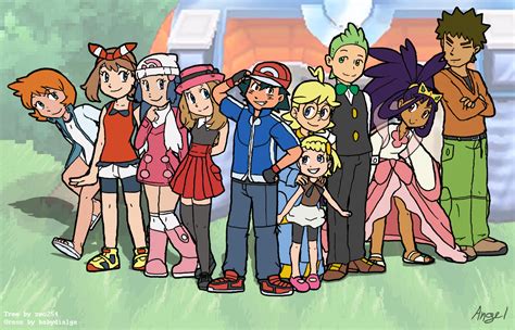 The Original Trio With May Dawn Iris Cilan Serena Clemont And