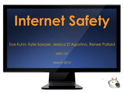 PPT Internet Safety PowerPoint Presentation Free Download ID 6630323