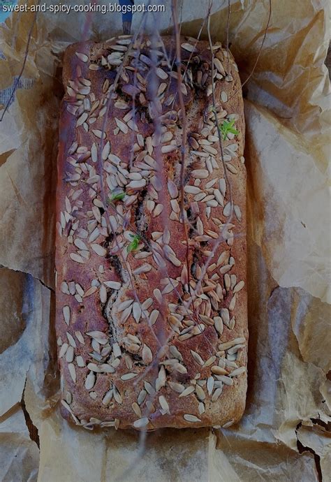 Chleb Orkiszowy Na Maślance Kefirze Zу Słonecznikiem Спельтовий хліб на кефірі з соняшником