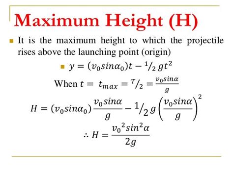 Projectile Motion
