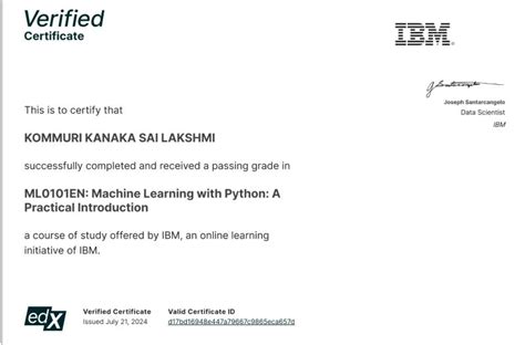 Lakshmi Kommuri On Linkedin Personalbranding Personaldevelopment Ibm Edx Machineleaning