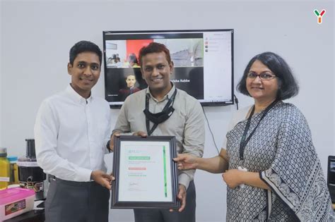 Rashedul Alam On Linkedin Received An Award For Upholding The Values Of Bylc “practicing